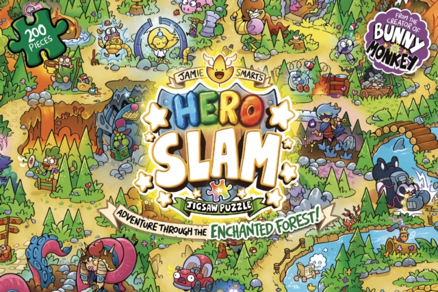 Jamie Smart's Hero Slam Jigsaw Puzzle: 200 Pieces - Plackitt & Booth Booksellers